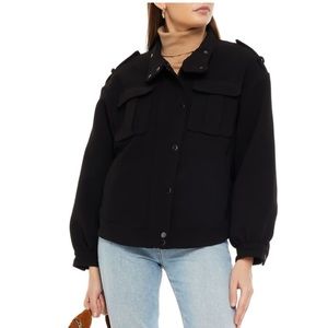 ba&sh | Jackets & Coats | Bash Oversized Crepe Jacket | Poshmark